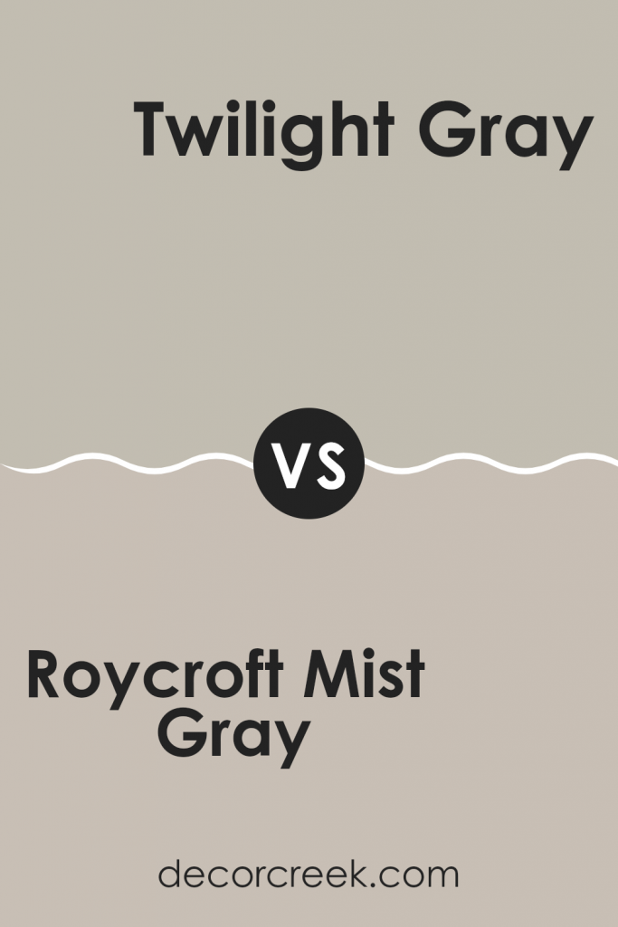 Roycroft Mist Gray SW 2844 Paint Color by Sherwin Williams - DecorCreek