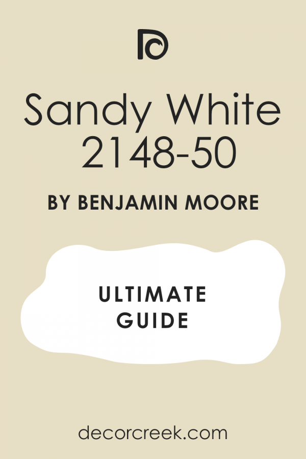 Sandy White 2148-50 Paint Color by Benjamin Moore - DecorCreek