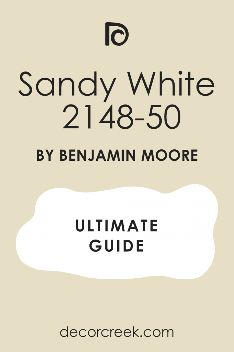 Sandy White 2148-50 Paint Color by Benjamin Moore - DecorCreek