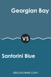 Santorini Blue SW 7607 Paint Color by Sherwin Williams - DecorCreek