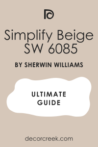 Simplify Beige SW 6085 Paint Color by Sherwin Williams - DecorCreek