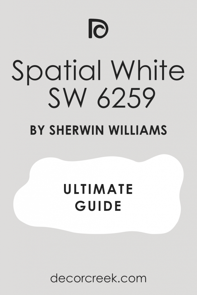Spatial White SW 6259 Paint Color by Sherwin Williams - DecorCreek