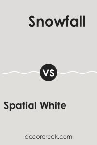 Spatial White SW 6259 Paint Color by Sherwin Williams - DecorCreek
