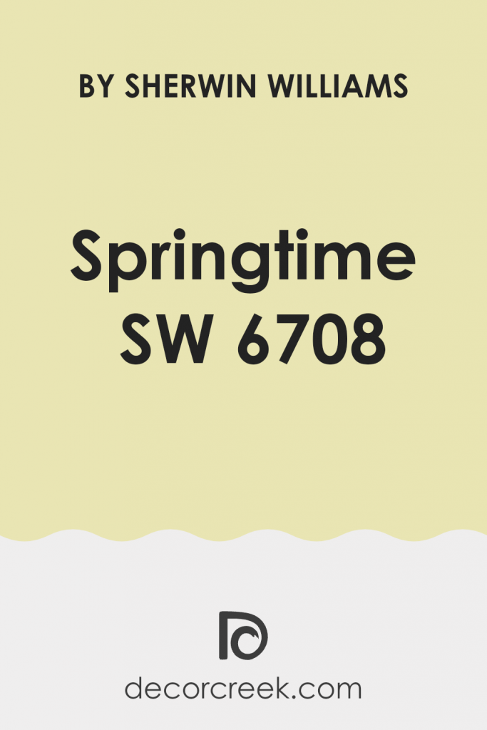Springtime SW 6708 Paint Color by Sherwin Williams - DecorCreek