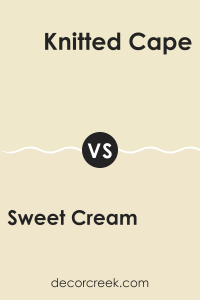 Sweet Cream CSP-935 Paint Color by Benjamin Moore - DecorCreek
