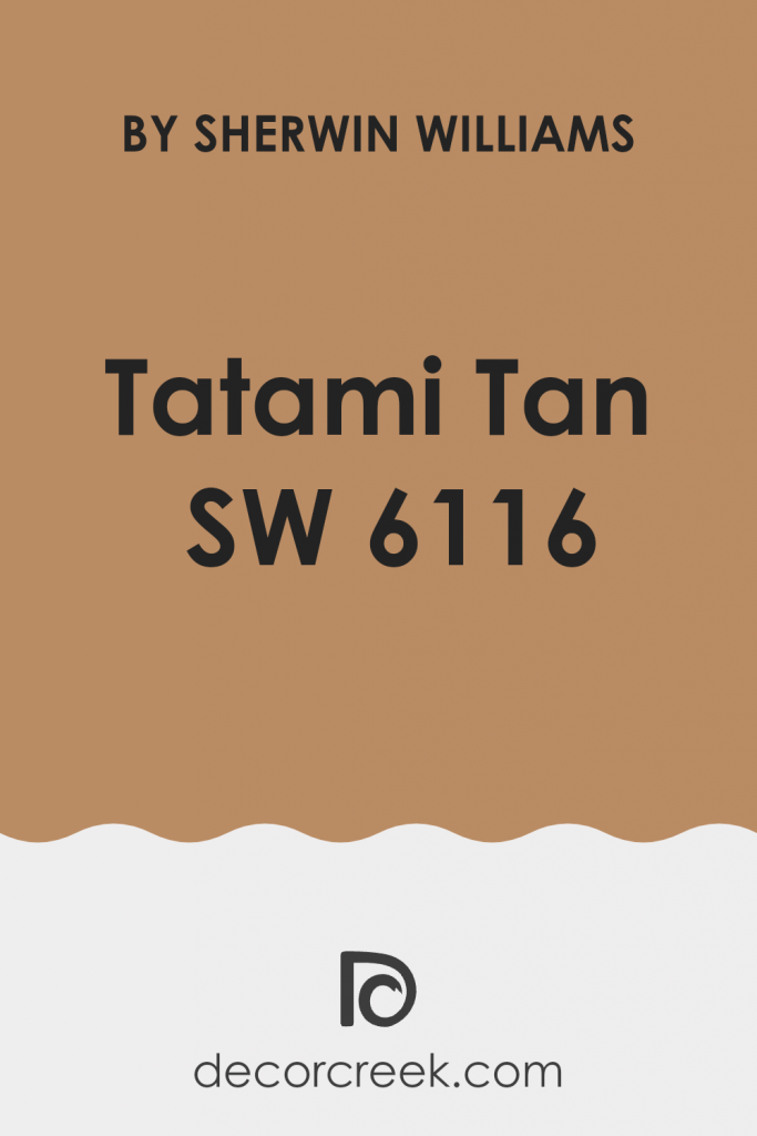 Tatami Tan SW 6116 Paint Color by Sherwin Williams - DecorCreek