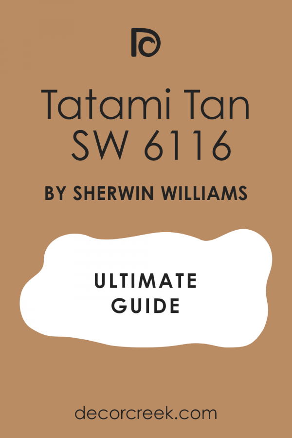 Tatami Tan SW 6116 Paint Color by Sherwin Williams - DecorCreek