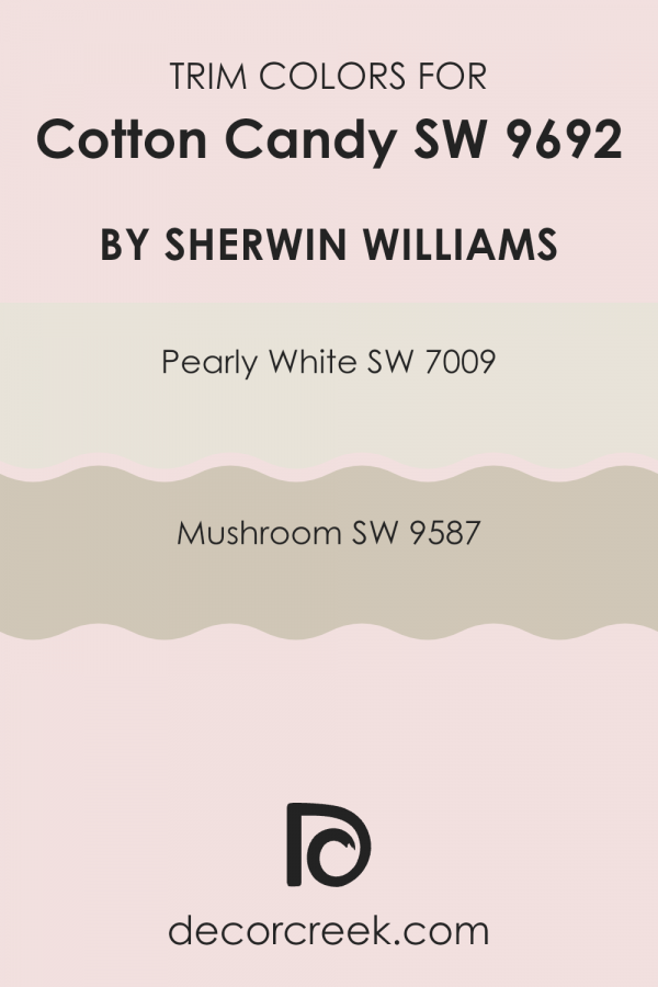 Cotton Candy SW 9692 Paint Color by Sherwin Williams - DecorCreek