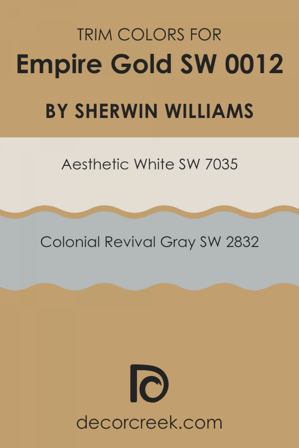 Empire Gold SW 0012 Paint Color by Sherwin Williams - DecorCreek