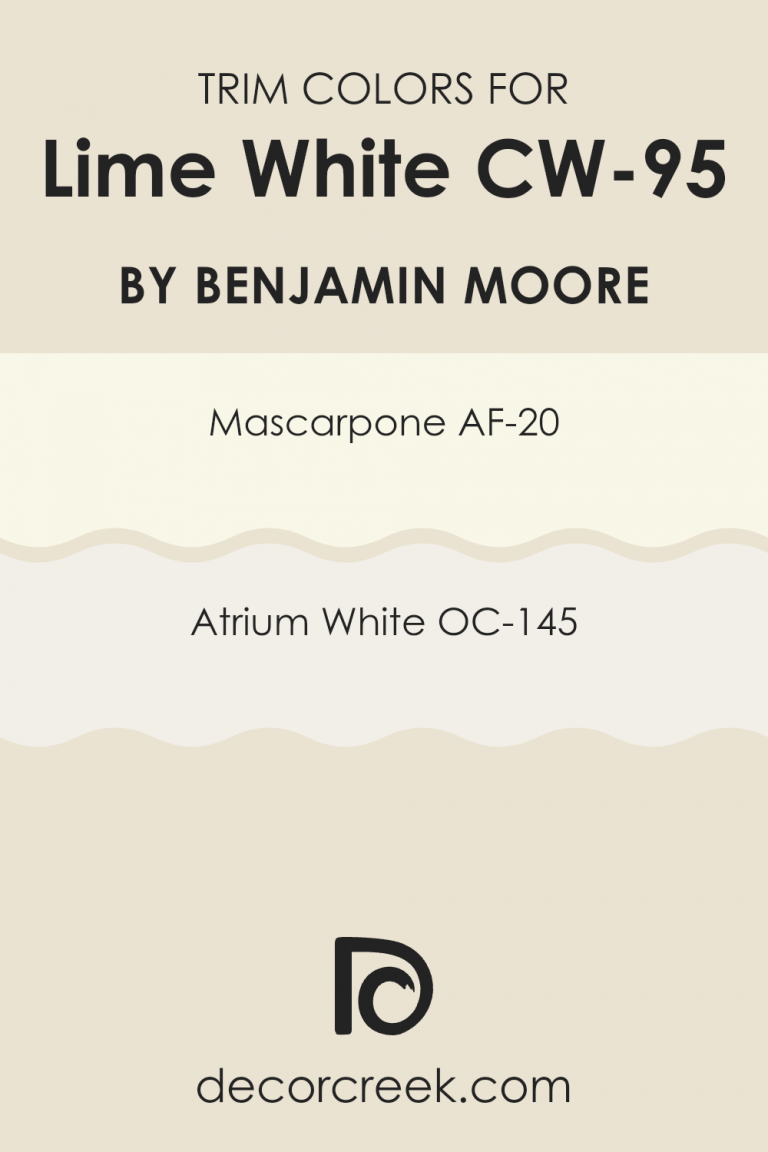 Lime White CW-95 Paint Color by Benjamin Moore - DecorCreek