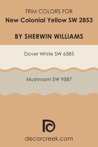 New Colonial Yellow SW 2853 Paint Color by Sherwin Williams - DecorCreek