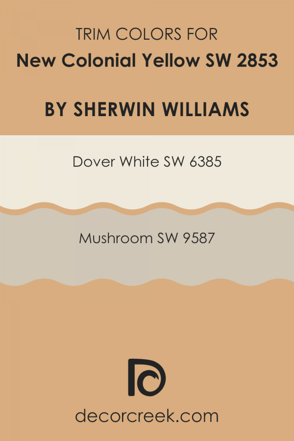 New Colonial Yellow SW 2853 Paint Color by Sherwin Williams - DecorCreek