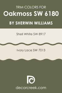 Oakmoss SW 6180 Paint Color by Sherwin Williams - DecorCreek