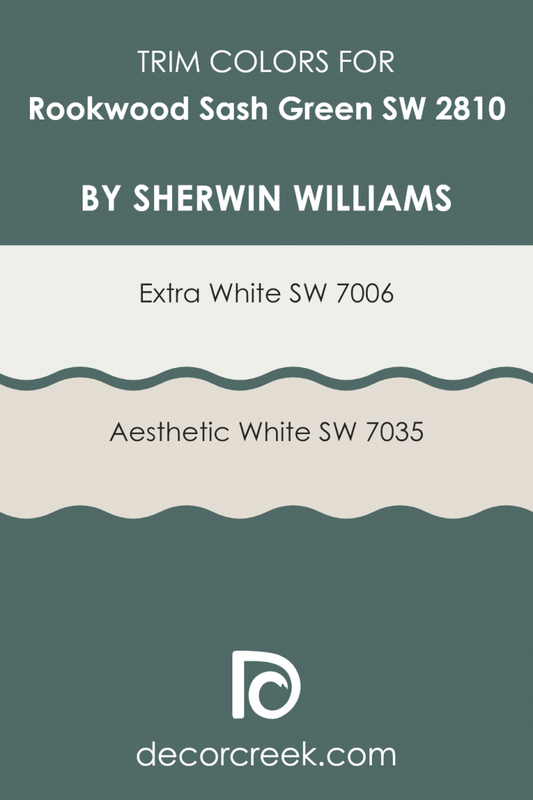 Rookwood Sash Green SW 2810 Paint Color by Sherwin Williams - DecorCreek