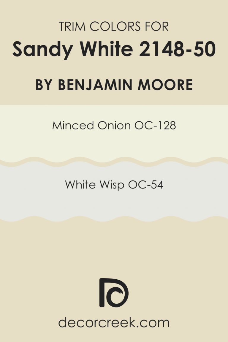 Sandy White 2148-50 Paint Color by Benjamin Moore - DecorCreek