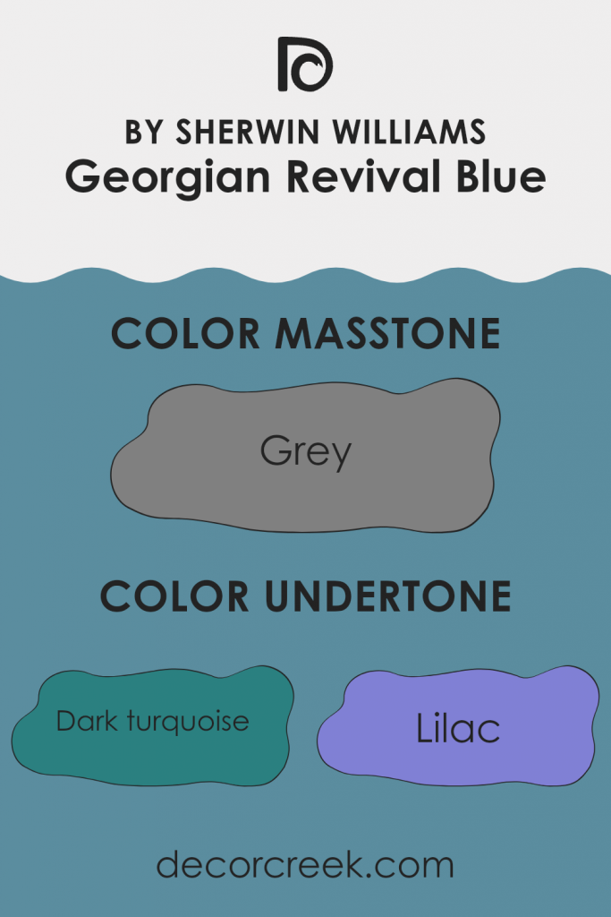 Georgian Revival Blue SW 7609 Paint Color by Sherwin Williams - DecorCreek