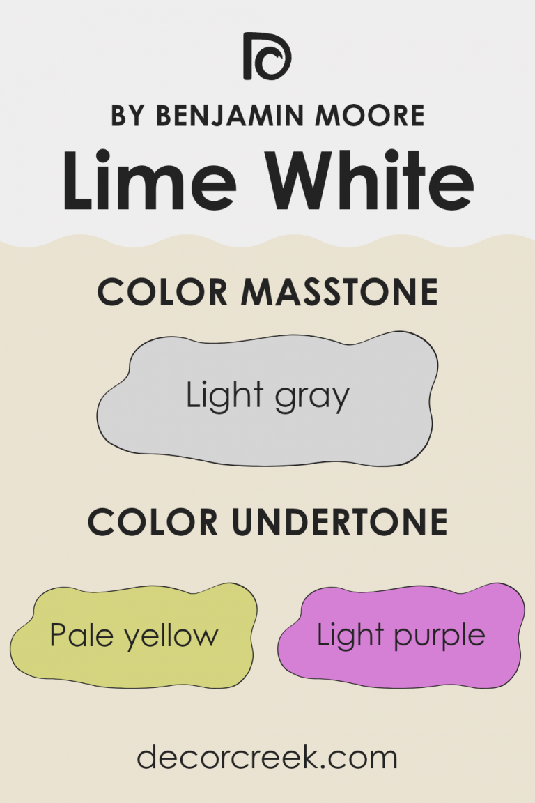 Lime White CW-95 Paint Color by Benjamin Moore - DecorCreek