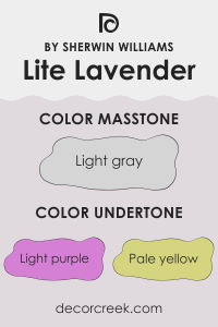 Lite Lavender SW 6554 Paint Color by Sherwin Williams - DecorCreek