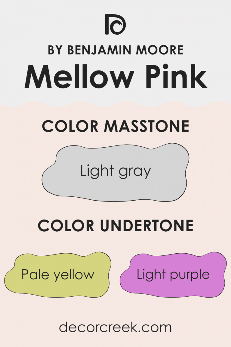 Mellow Pink 2094-70 Paint Color by Benjamin Moore - DecorCreek
