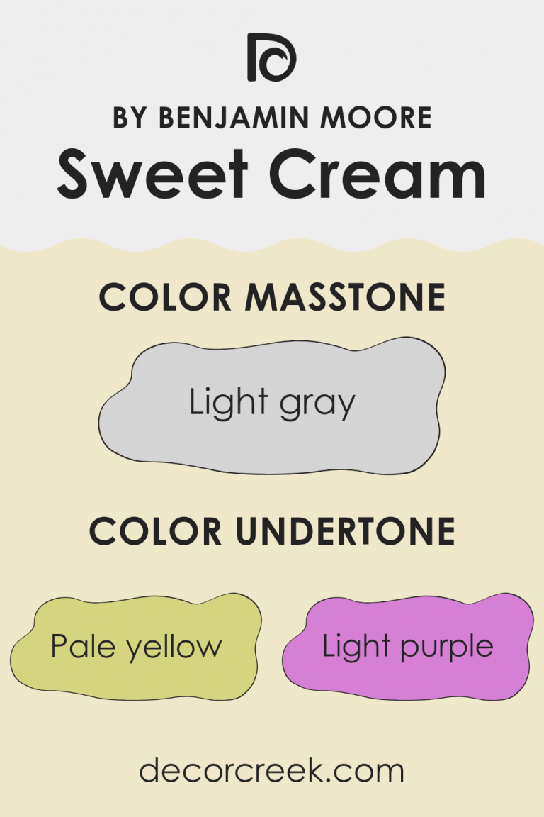 Sweet Cream CSP-935 Paint Color by Benjamin Moore - DecorCreek