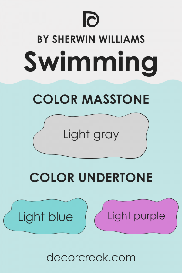 Swimming SW 6764 Paint Color by Sherwin Williams - DecorCreek