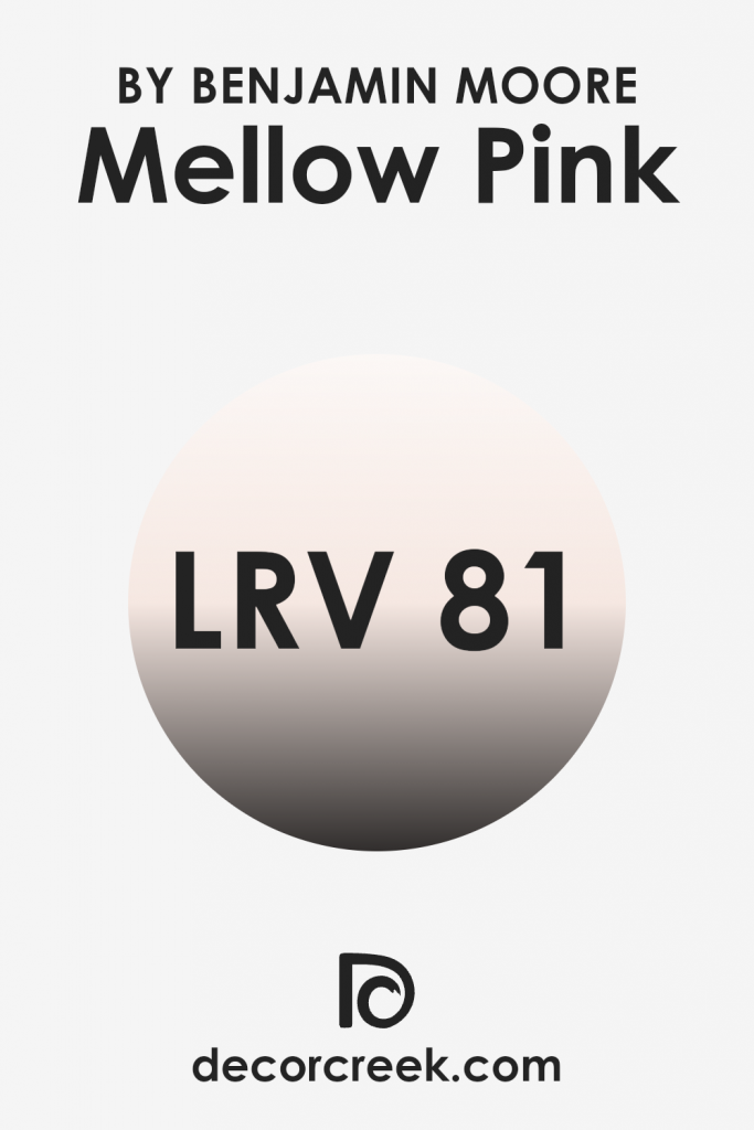 Mellow Pink 2094-70 Paint Color by Benjamin Moore - DecorCreek