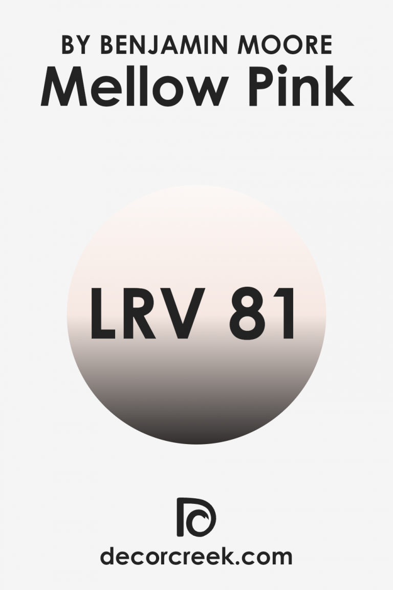 Mellow Pink 2094-70 Paint Color by Benjamin Moore - DecorCreek