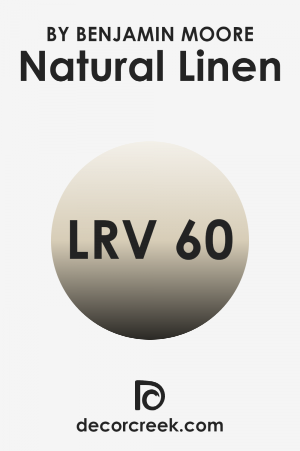 Natural Linen 966 Paint Color by Benjamin Moore - DecorCreek