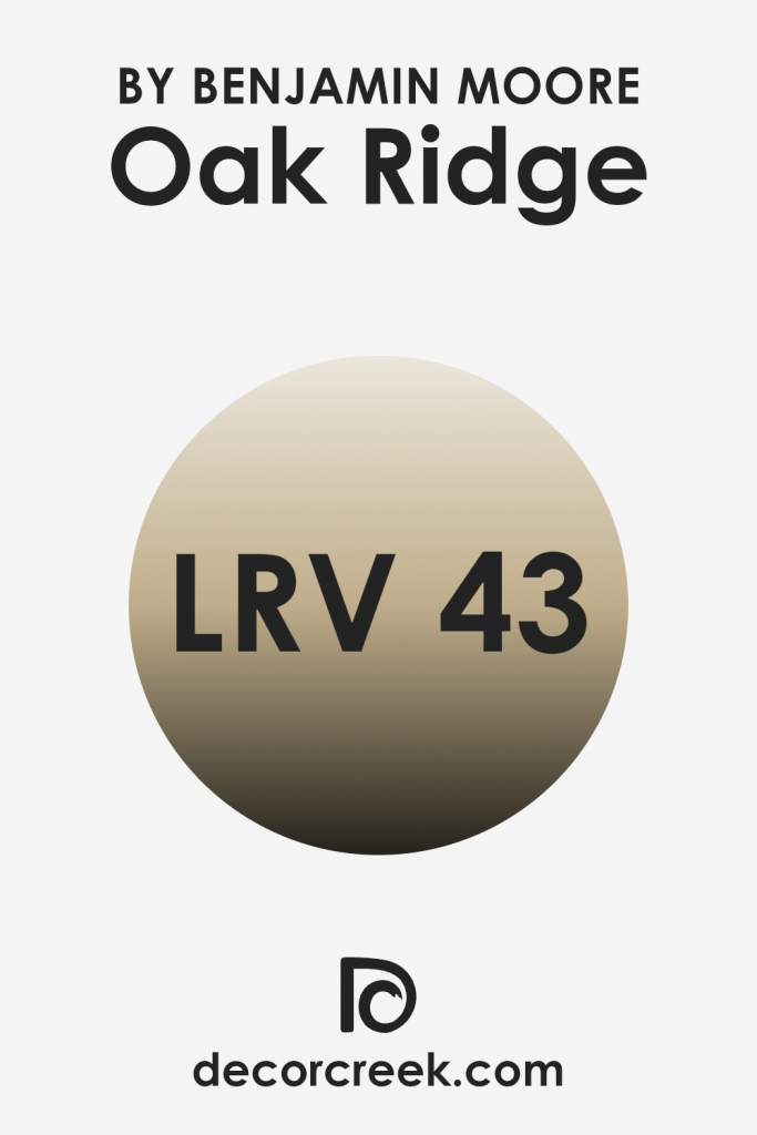 Oak Ridge 235 Paint Color by Benjamin Moore - DecorCreek