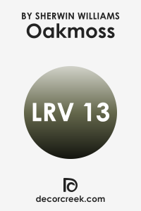 Oakmoss SW 6180 Paint Color by Sherwin Williams - DecorCreek