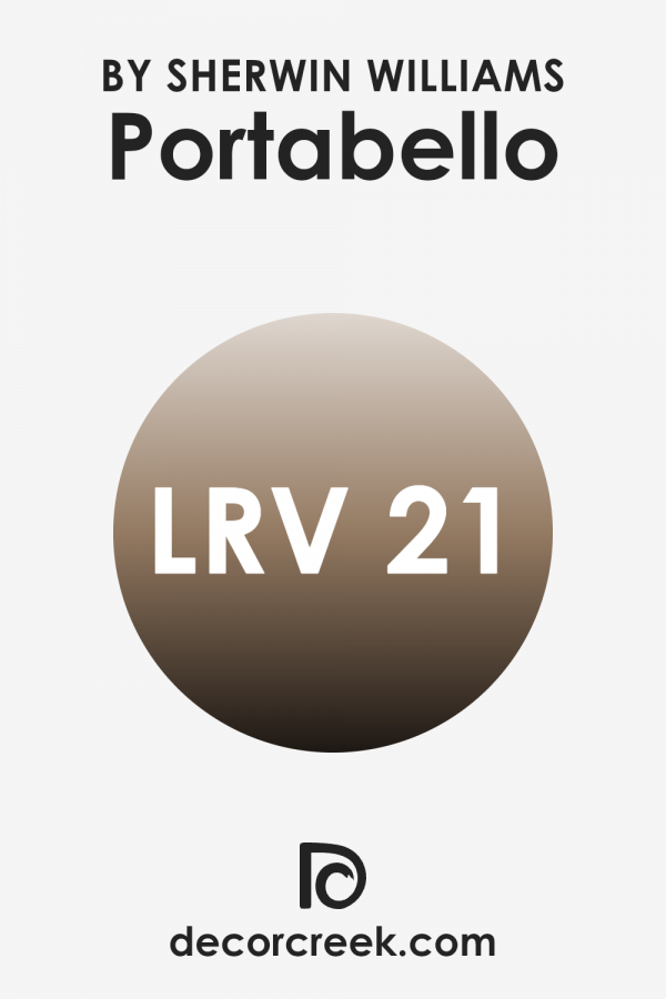 Portabello SW 6102 Paint Color by Sherwin Williams - DecorCreek