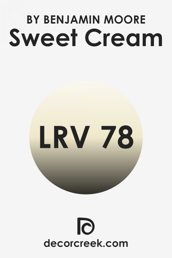 Sweet Cream CSP-935 Paint Color by Benjamin Moore - DecorCreek