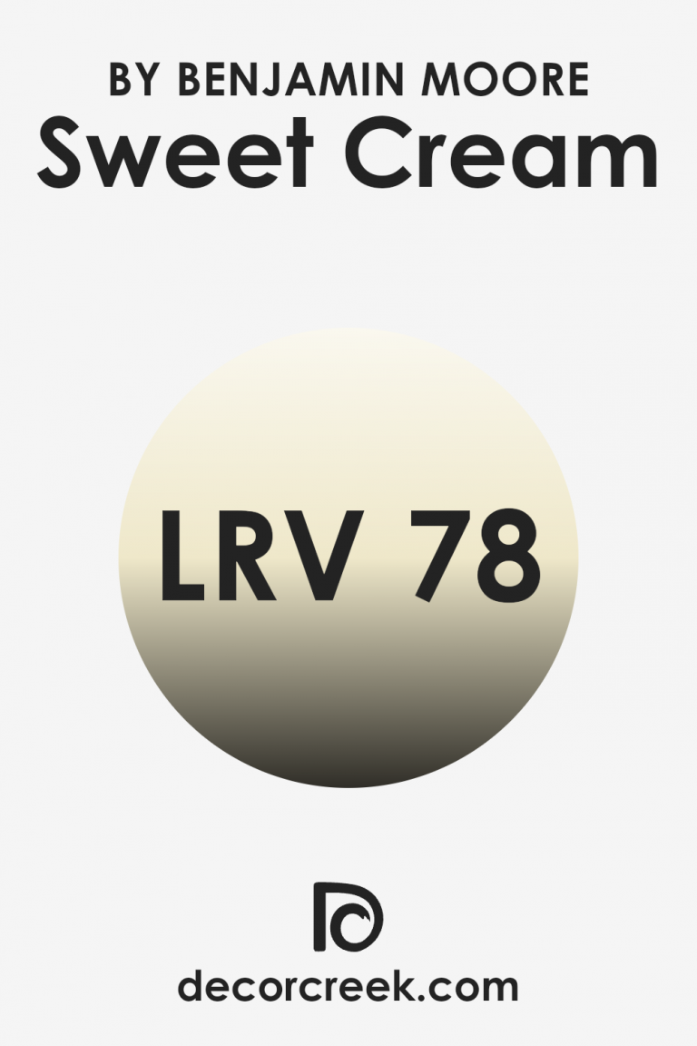 Sweet Cream CSP-935 Paint Color by Benjamin Moore - DecorCreek