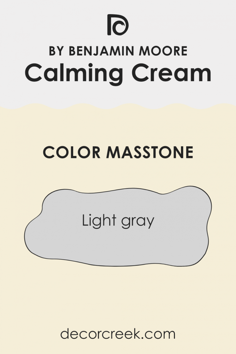 Calming Cream OC-105 Paint Color by Benjamin Moore - DecorCreek