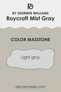 Roycroft Mist Gray SW 2844 Paint Color by Sherwin Williams - DecorCreek