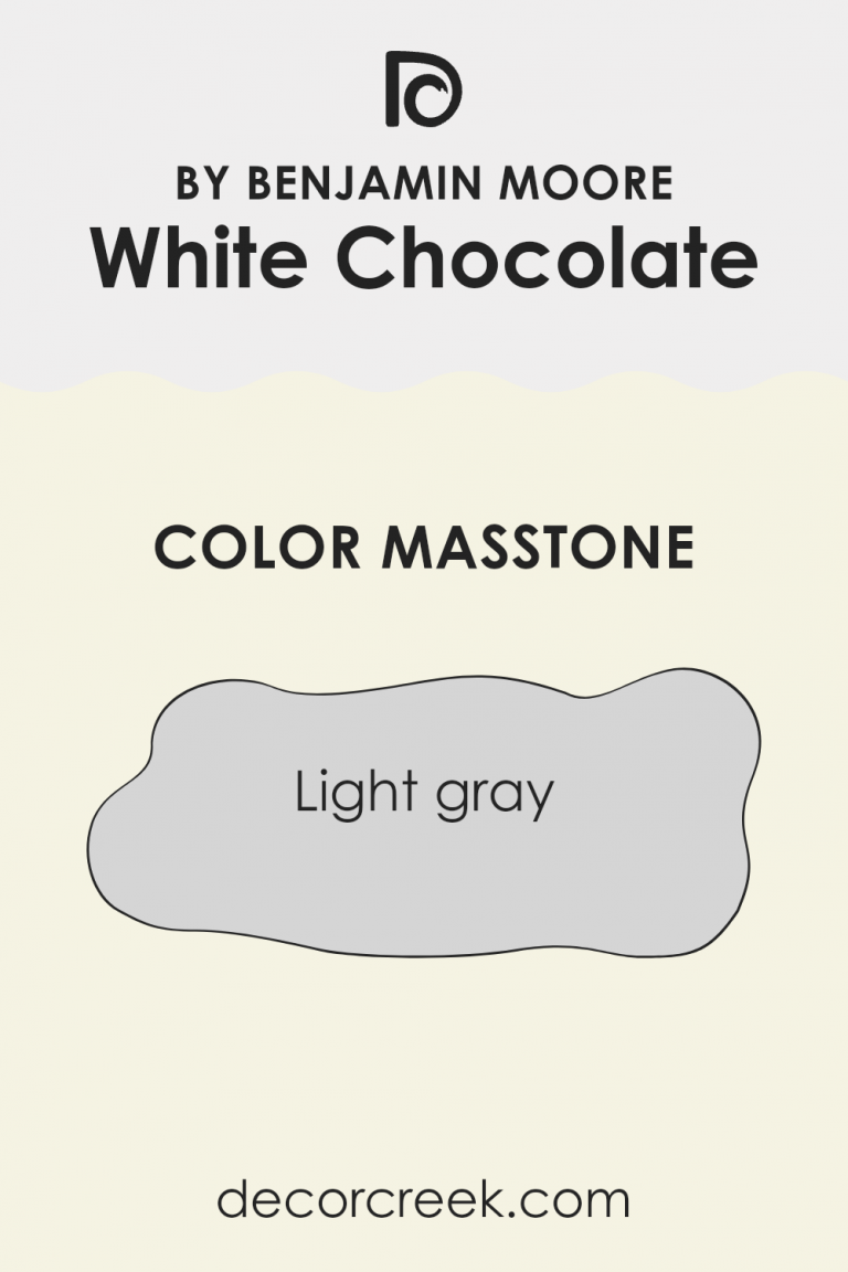 White Chocolate OC-127 Paint Color by Benjamin Moore - DecorCreek