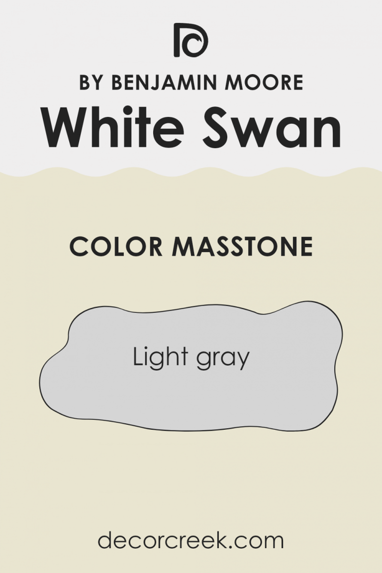 White Swan 927 Paint Color by Benjamin Moore - DecorCreek