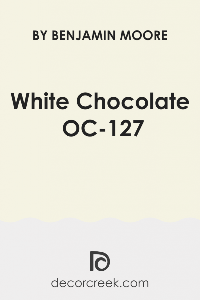 White Chocolate OC-127 Paint Color by Benjamin Moore - DecorCreek