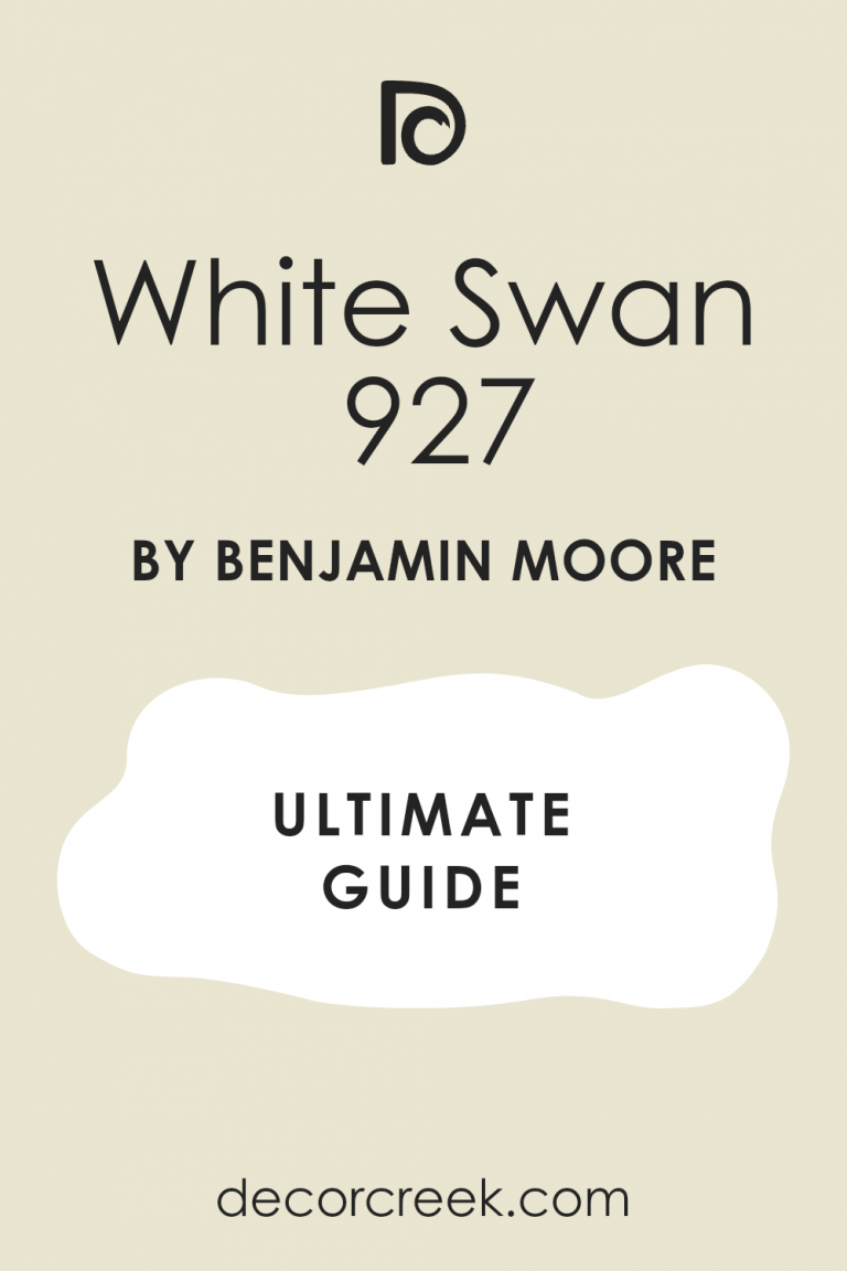 White Swan 927 Paint Color by Benjamin Moore - DecorCreek