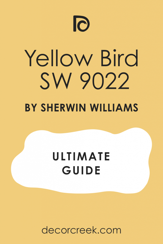Yellow Bird SW 9022 Paint Color by Sherwin Williams - DecorCreek