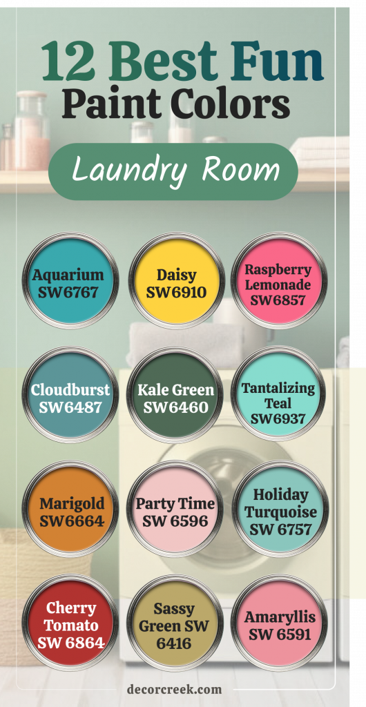 24 Best Paint Colors for the Laundry Room to Brighten Chores and Add ...