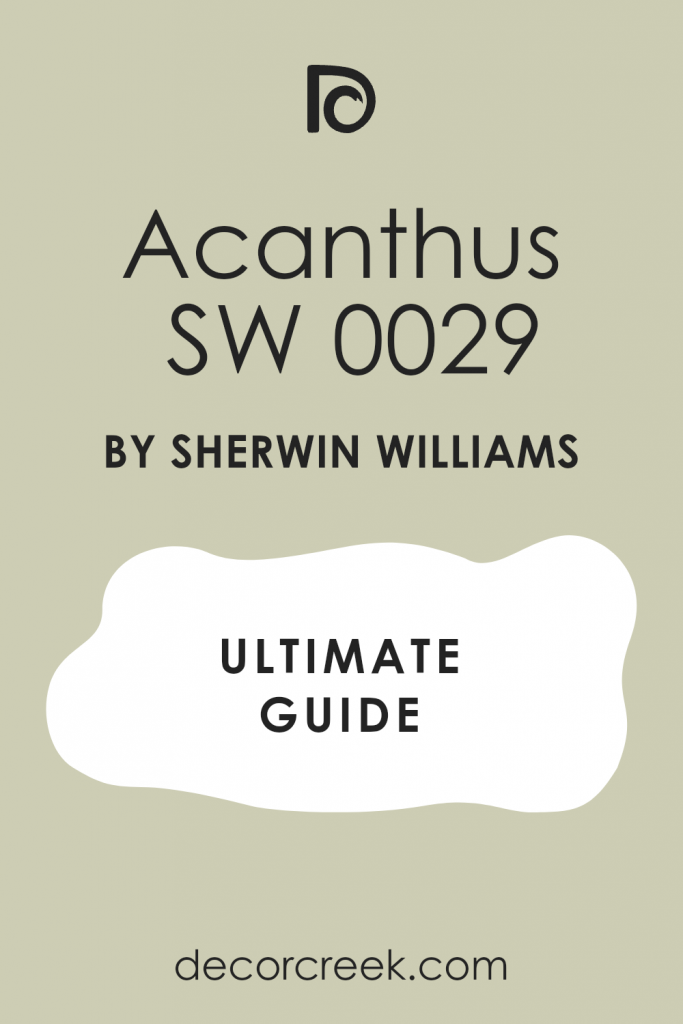 Acanthus SW 0029 Paint Color by Sherwin Williams - DecorCreek
