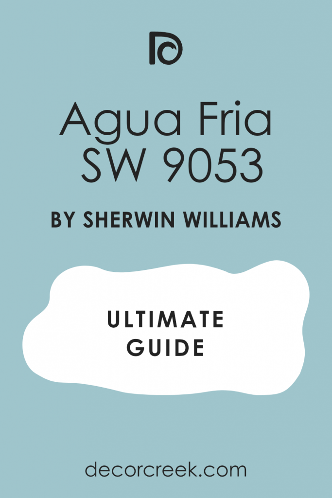 Agua Fria SW 9053 Paint Color by Sherwin Williams - DecorCreek