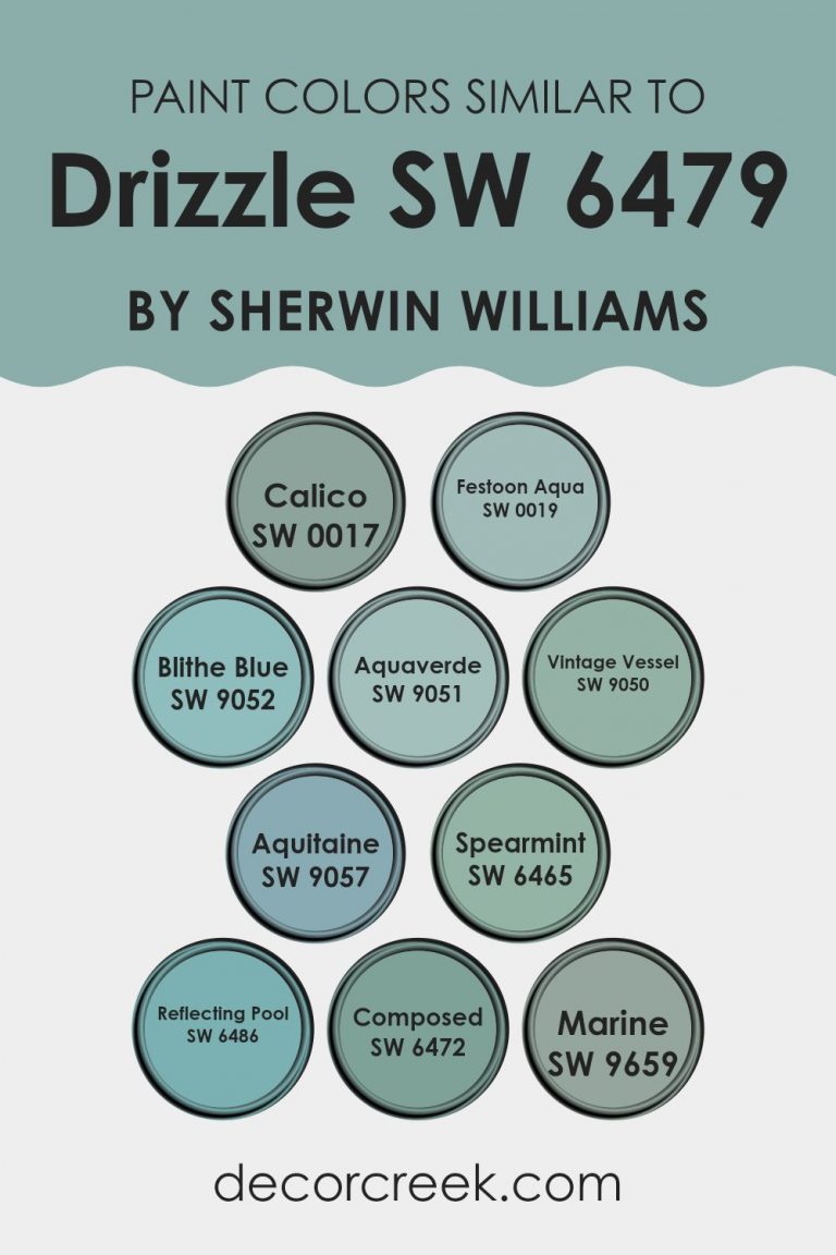 Drizzle SW 6479 Paint Color by Sherwin Williams - DecorCreek
