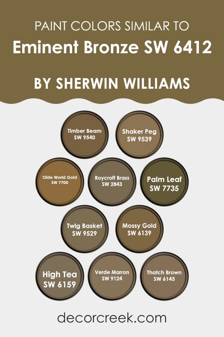 Eminent Bronze SW 6412 Paint Color by Sherwin Williams - DecorCreek