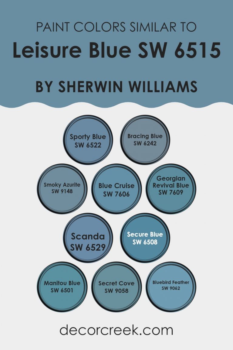 Leisure Blue SW 6515 Paint Color by Sherwin Williams - DecorCreek