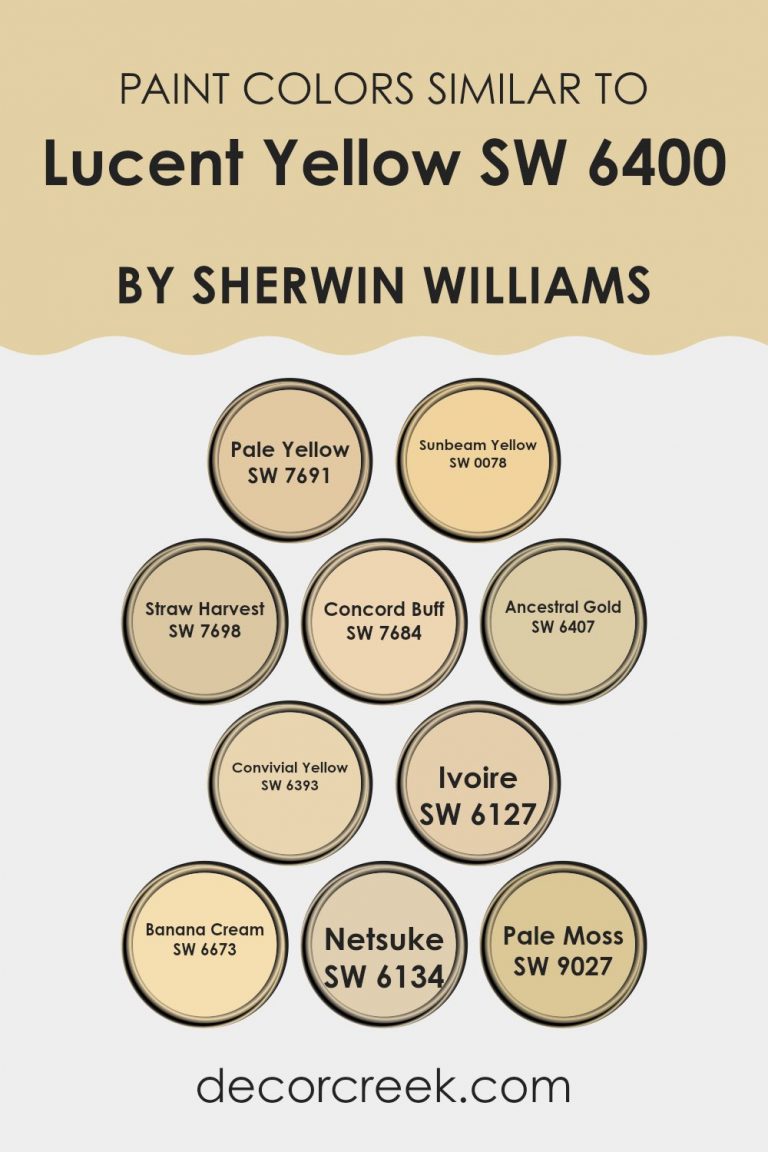 Lucent Yellow SW 6400 Paint Color by Sherwin Williams - DecorCreek
