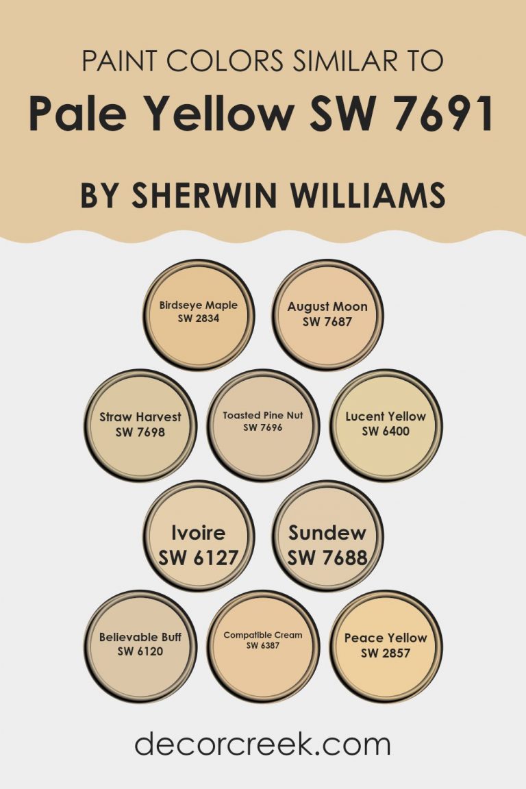 Pale Yellow SW 7691 Paint Color by Sherwin Williams - DecorCreek