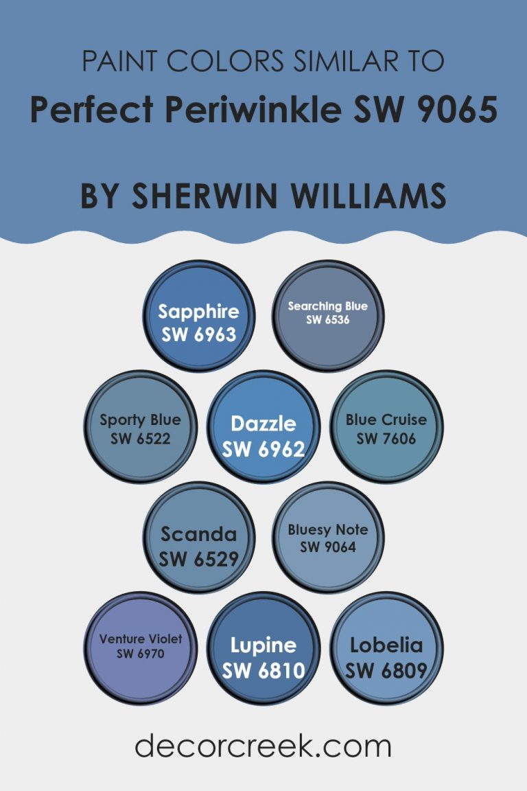 Perfect Periwinkle SW 9065 Paint Color by Sherwin Williams - DecorCreek