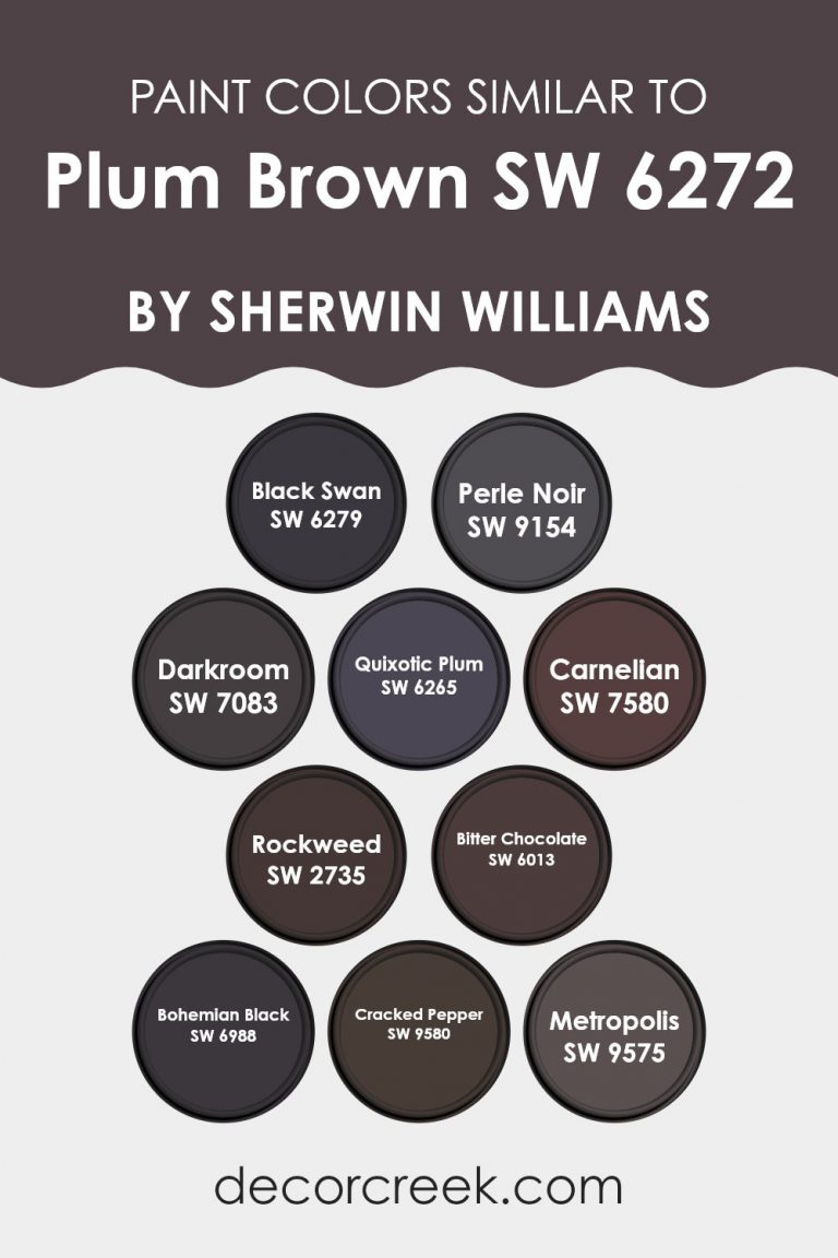 Plum Brown SW 6272 Paint Color by Sherwin Williams - DecorCreek
